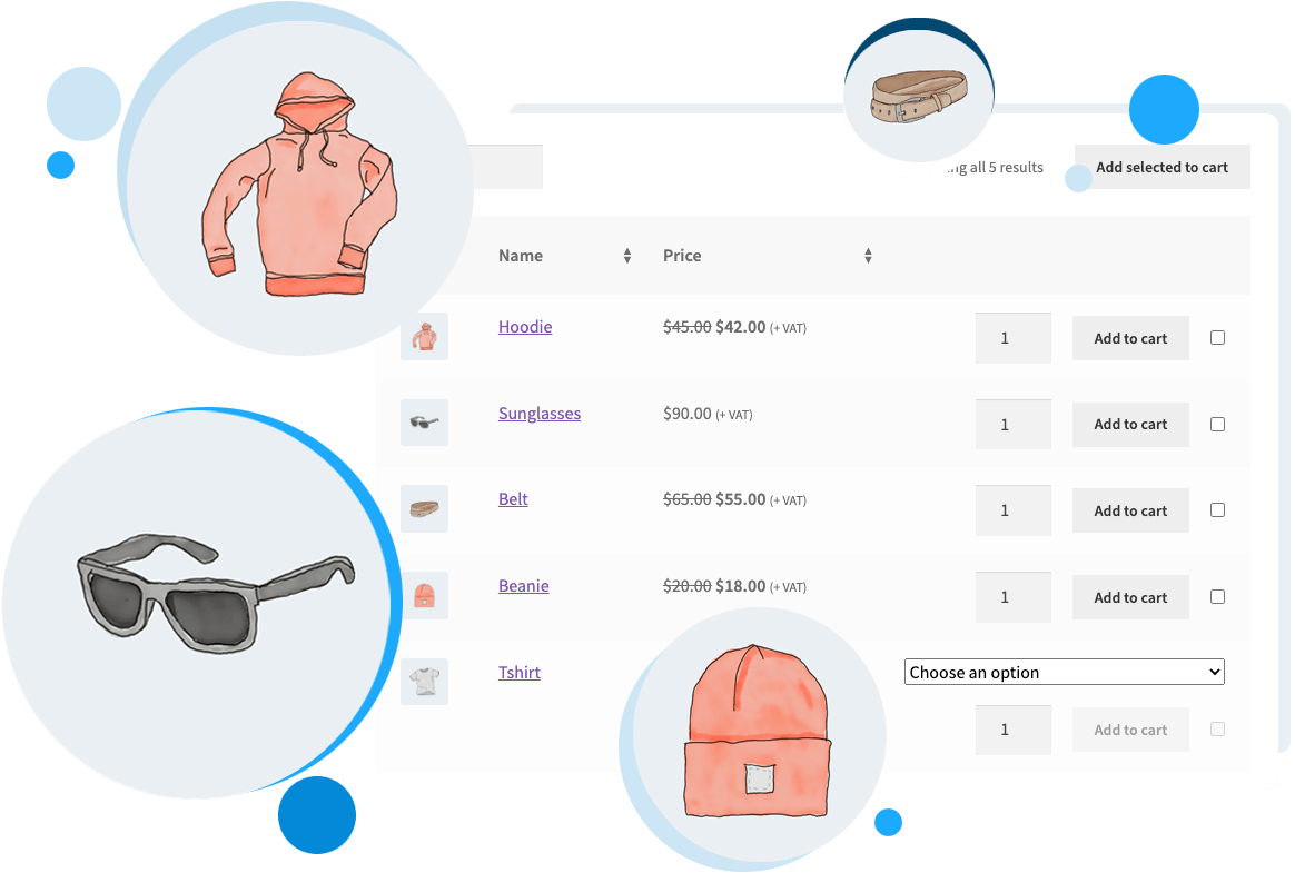 Product Tables for WooCommerce - BizSwoop
